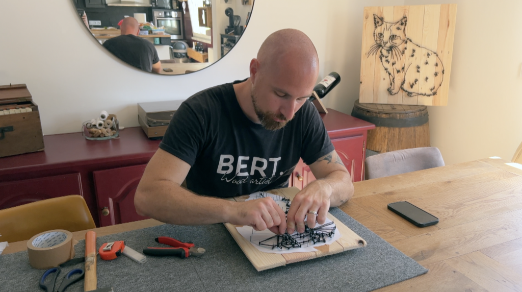 Qualité MOSL : du string-art avec Bert'wood