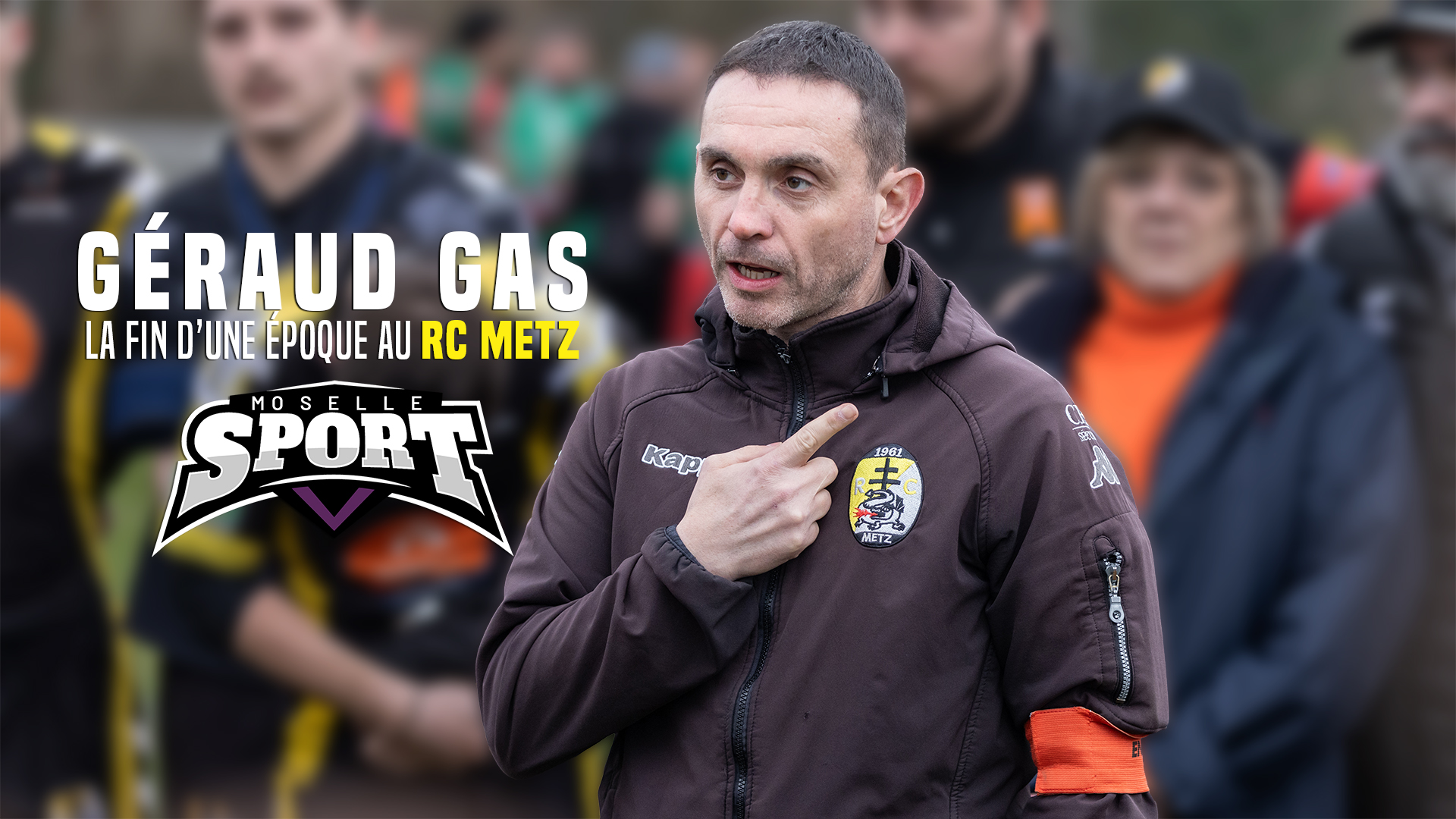 Géraud Gas, la fin d'une époque au RC Metz