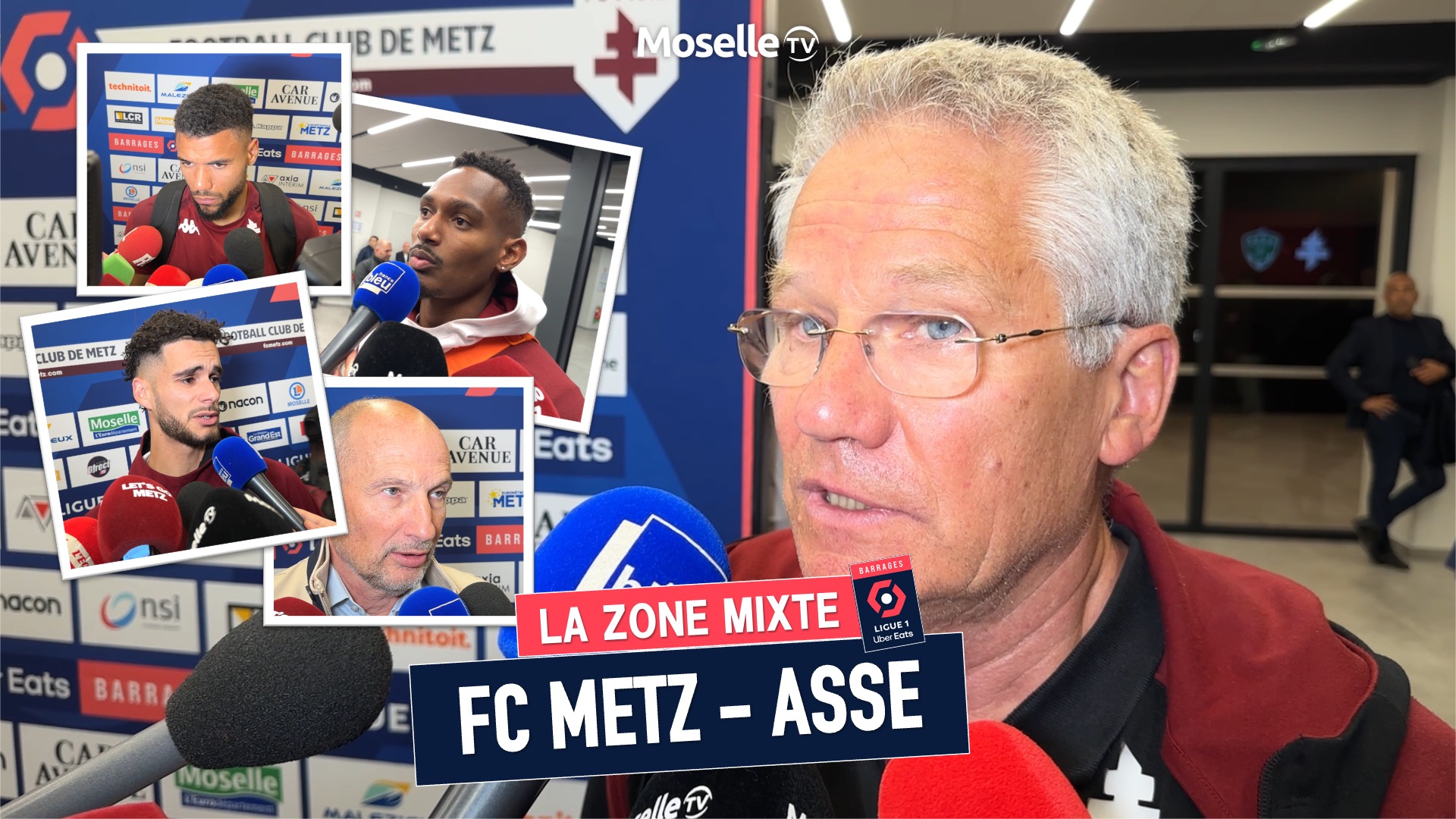 Les réactions du FC Metz après sa relégation en Ligue 2 contre l'ASSE