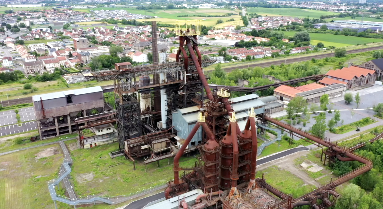 Le haut-fourneau U4 à Uckange, une visite incontournable à faire cet été