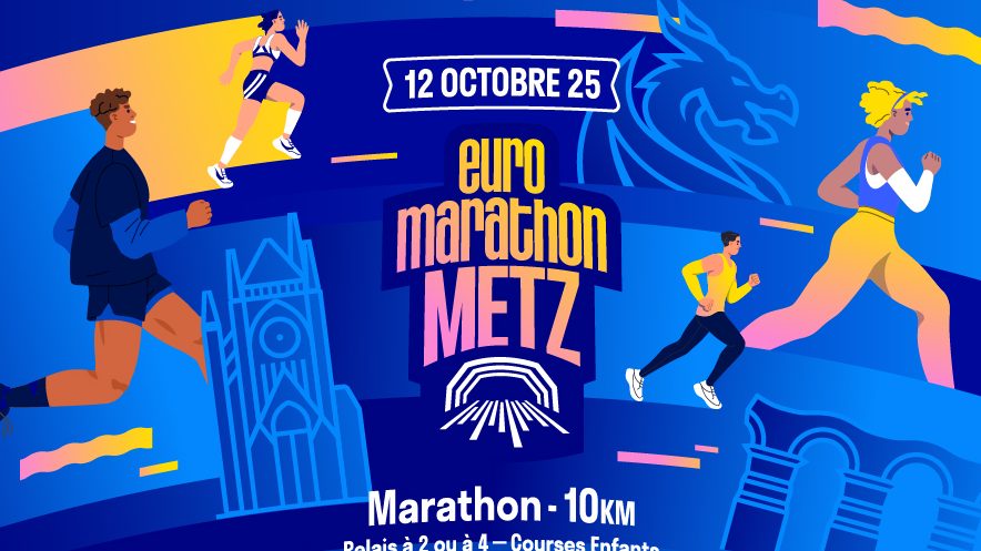Découvrez le parcours officiel de l'Euro Marathon de Metz 2025
